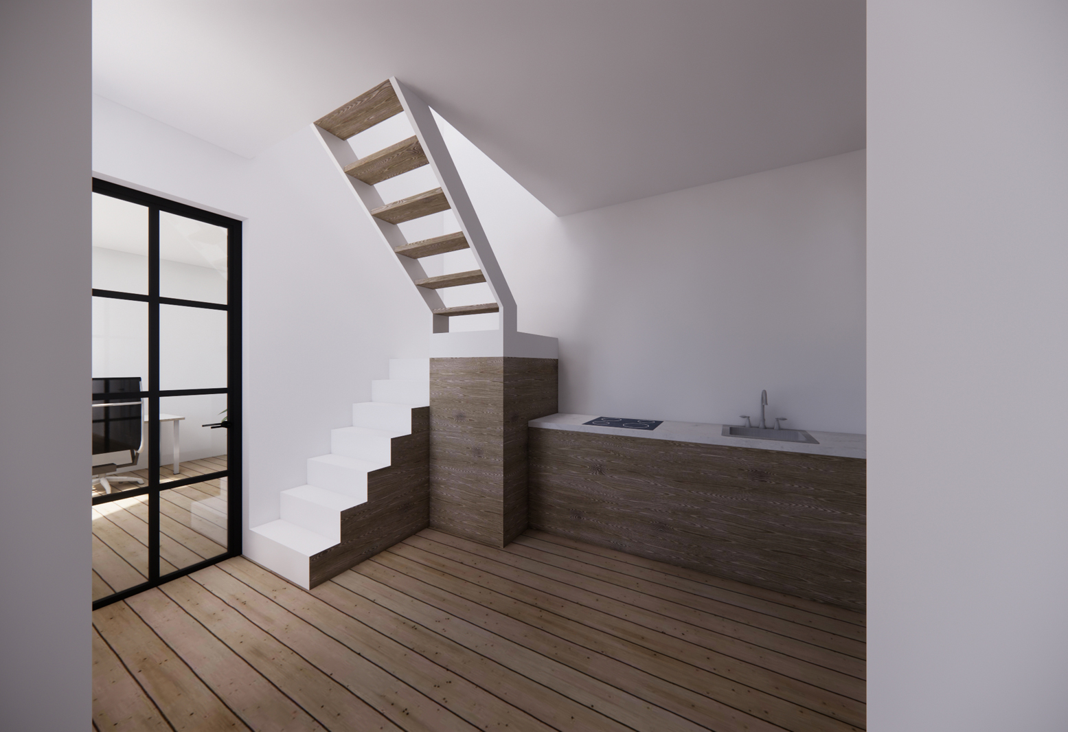 verbouwing benedenwoning Nijmegen - martijnbos|architectuur